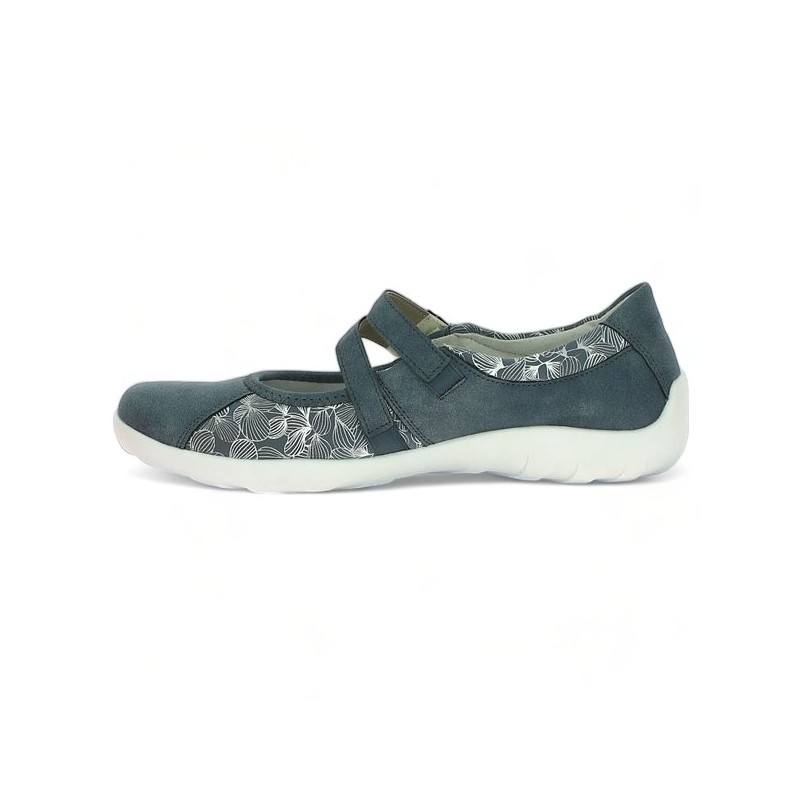 Béa Bleu - Sneakers blue strap R3510 - Remonte big size sneakers ...
