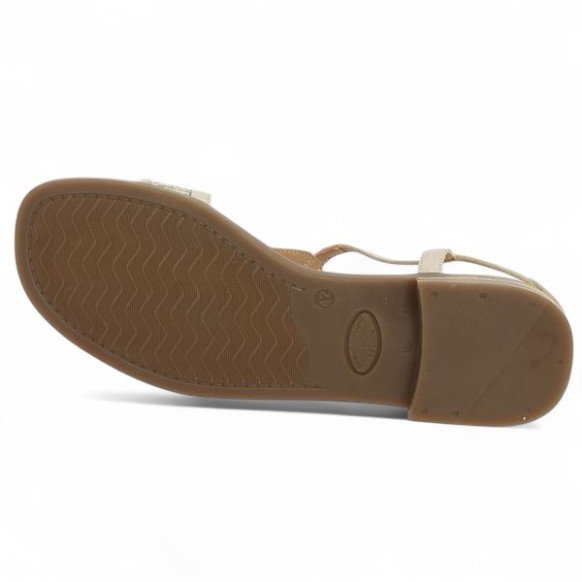 Inka - Geo Reino Barefoot in gold and blue - Sandals large size ...